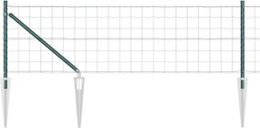 Evropský plot se hroty 10 x 0,4 m Ocel potažená PVC Zelená 3350568