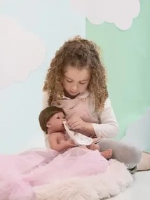 Llorens 73804 NEW BORN HOLČIČKA - realistická panenka miminko s celovi