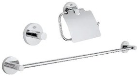 Grohe Essentials - Sada doplňků do koupelny 3 v 1, chrom 40775001