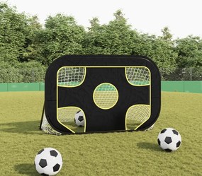vidaXL Fotbalová tréninková síť s terčem 120 x 80 x 80 cm polyester [93761]
