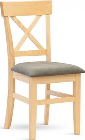 Stima Židle PINO X látka | Sedák: MAX marronne T16,Odstín: borovice