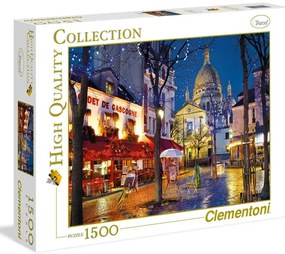 Clementoni - Puzzle 1500 Paříž, Montmartre