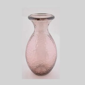 Váza PARADISE, 24,5cm, růžová|Vidrios San Miguel|Recycled Glass