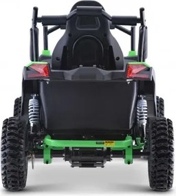 Leramotors Razor III Deluxe 1200W - dětská elektrická bugina,  zelená