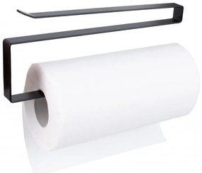 Erga Passo, držák na kuchyňské papírové utěrky 26,5cm, černá matná, ERG-YKA-CH.PASSO