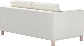 Potah na pohovku IKEA  Karlanda rozkládací, krátký barva šedá látka pletený vzor