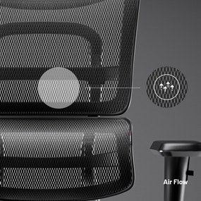 Ergonomická židle DIABLO V-MASTER: černo-šedá Diablochairs