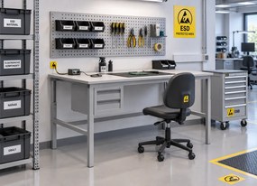 Enprag Antistatický výškově stavitelný stůl Enprag SPESD129_2