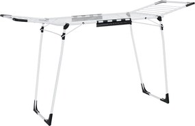 Sušák na prádlo BREEZE, 56,5x173x96,5cm, bílá SongmicsHome