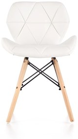 Jídelní židle K281 bílá