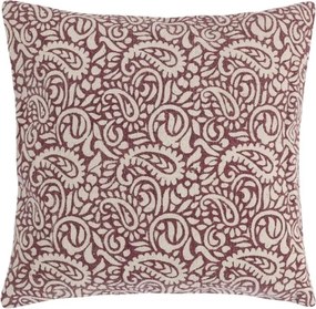 Bellatex Povláček PAULA 45x45 cm Kašmír bordová