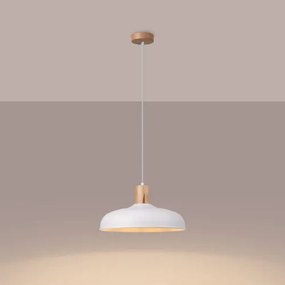 Závěsné svítidlo SOLLUX INDY bílé E27 1x15W bez žárovky SL.1323