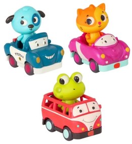 B-Toys B-Toys - Svítící autíčka s melodií 3xAG13 FBB0245