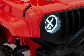 Elektrické autíčko OFF ROAD Speed ​​červené