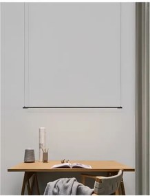 LED lustr Elettra 120 černé