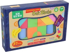 Pěnová stavebnice 27 ks / Stavebnice / pěna / od 2 let