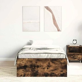 Rám postele kouřový dub 90 x 200 cm 3203828
