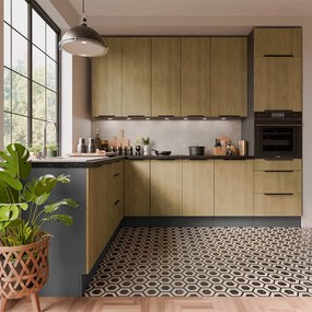 CREMONA ac | horní regál 15 G-90 OTW s policemi | VYSOKÝ | 15 cm | antracit
