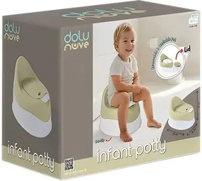 DOLU Dětský nočník světle zelený / Nočník / odnímatelné víčko / vyjíma