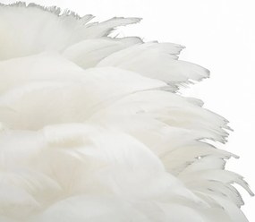 Stolní lampa Ball Feather 50 cm bílo-zlatá