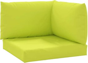 Podušky na palety 3 ks jasně zelené oxfordská látka 315075
