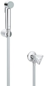 Grohe Tempesta - Nástěnný rohový ventil s ruční bidetovou sprškou, chrom 26357000