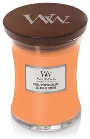 Aromatická svíčka váza, WoodWick Chilli Pepper Gelato, hoření až 65 hod