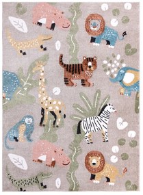 Hans Home | Dětský kusový koberec Fun Africa beige - 280x370