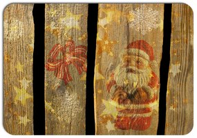 Vánoční prostírání - 180, Malba na dřevě