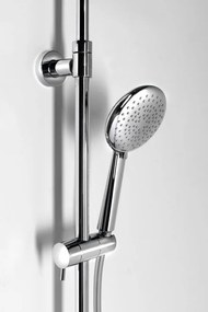 Sapho, SOLARIS sprchový sloup s termostatickou baterií, chrom, WD139