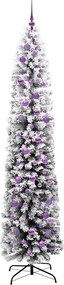 Umělý vánoční stromeček Zelená 240 cm PVC, ocel a plast 3395050