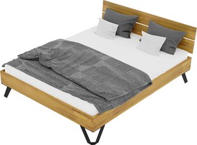 Massivo.cz Dubová postel Tero Style 160x200 cm, dub, masiv