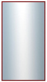 DANTIK - Zarámované zrcadlo - rozměr s rámem cca 50x90 cm z lišty Hliník vínová | P269-209 (7269209)