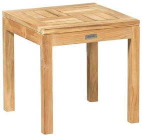 DNYMARIANNE -25% Hoorns Teakový zahradní stolek Jaite 45 x 45 cm
