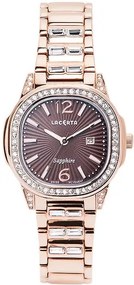 Dámské švýcarské značkové luxusní hodinky Lacerta LC204 se safírovým sklem