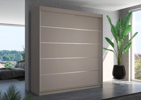 ADRK Furniture Posuvná skříň ESTEVA 200 ADRK-SW-EST-K-200