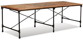 Jídelní stůl masivní recyklované dřevo 240 cm - Default Title