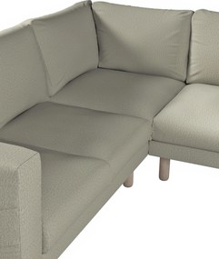 Potah na pohovku IKEA Norsborg rohová 4-místná barva béžová látka pletený vzor
