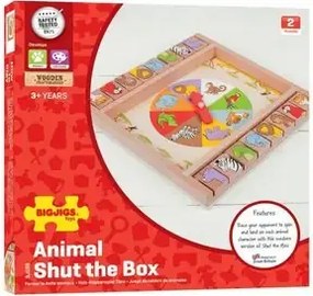 Bigjigs Toys Ruleta se zvířátky / od 3 let
