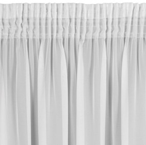 ZÁCLONA NA PÁSCE ARLETA 350X270 CM BÍLÁ