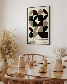 Oboustranný plakát Geometrická Kompozice | 30 x 42 cm | DP351447