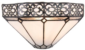 Nástěnná lampa Tiffany Tatienne - 30*15*16 cm / E14 / Max. 1x40 Watt
