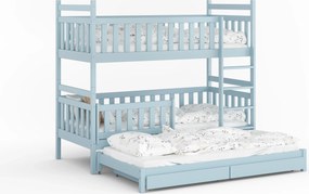 Rkids | Patrová postel Trino Modrá