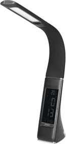 Stolní lampa s budíkem VIRONE DOLOMIT DL-12/B, 5W, 400lm, 4000K, černá