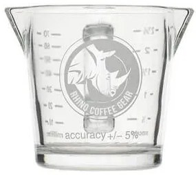 Rhino Coffee Gear - skleněná odměrka na espresso 70 ml