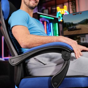 Herní židle Sporte modrá