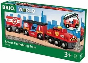 BRIO Hasičský záchranářský vlak / od 3 let