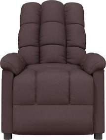 Masážní křeslo černé textil 289674