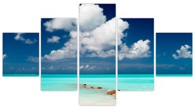 Obraz - Tropická pláž (125x70 cm)