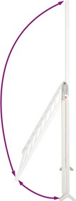 Sušák na vanu rozkládací 53–90 cm hliník 154602